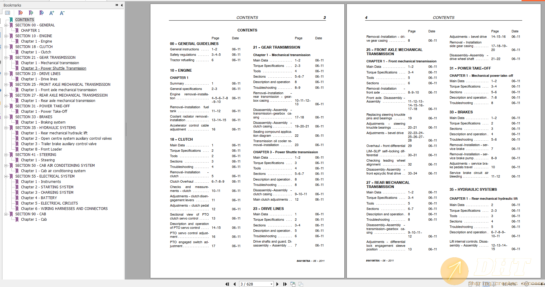 Case Compact Tractor Farmall 55 65 75 C Service Manual_84419878A ...