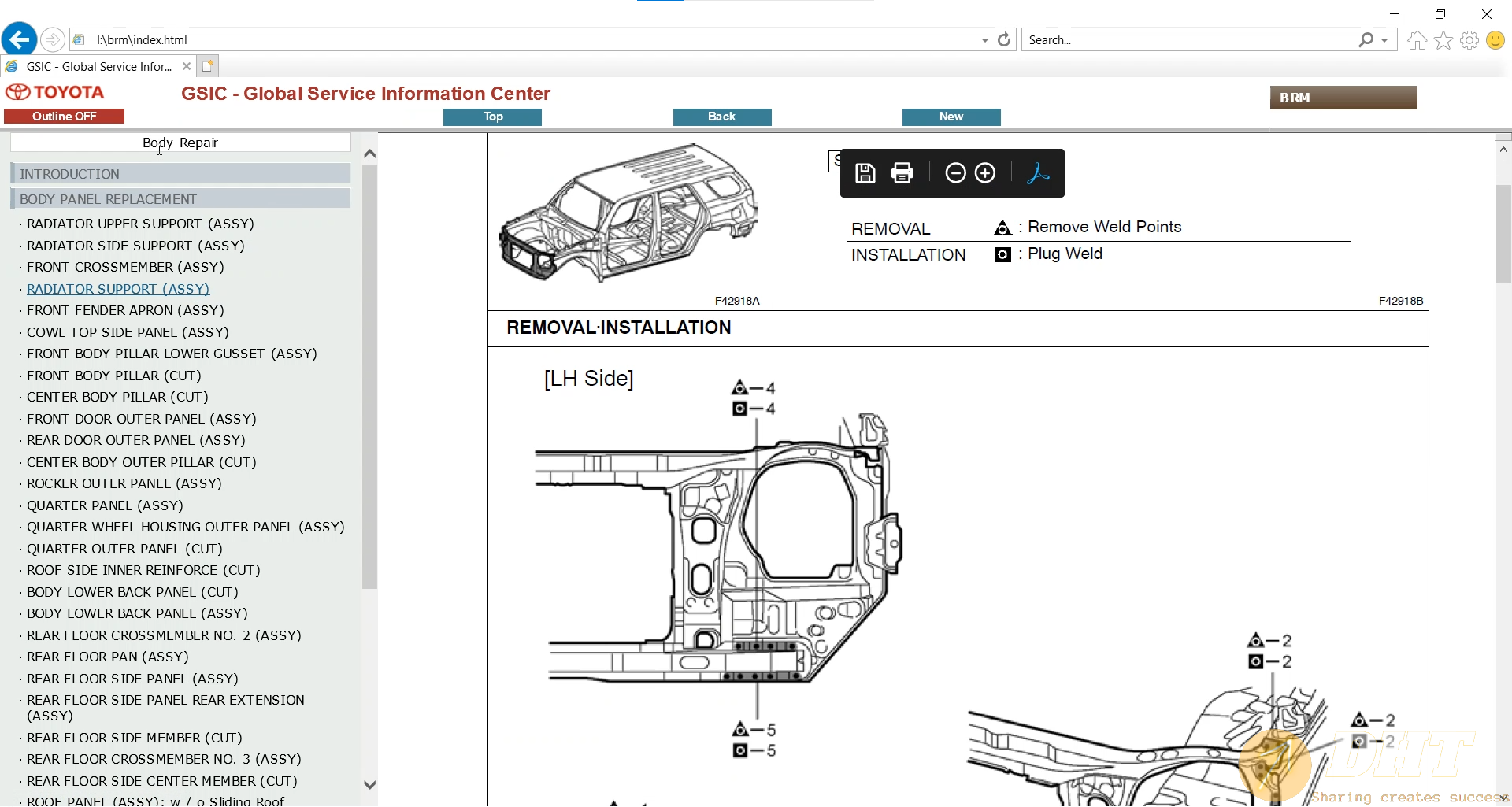 Toyota GSIC - Global Service Information Center Collection [Shop Manuals/ Repair Manuals ...